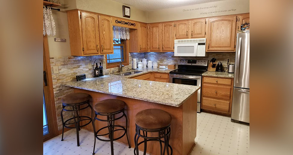 Country Kitchen Revamp - Project by Tammy at Menards®