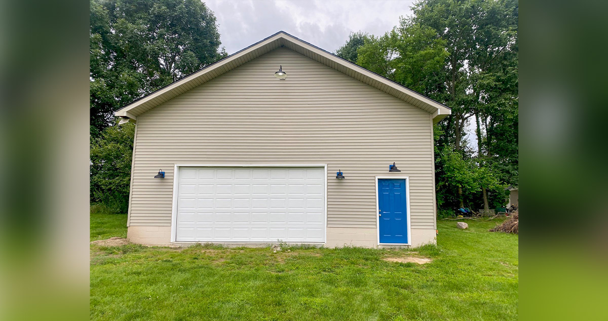 New Detached Garage - Project by Rob at Menards®