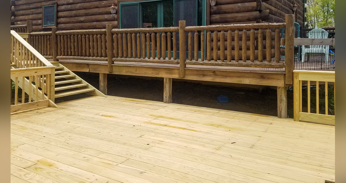 Connected Pool Deck - Project by Jonathan at Menards®
