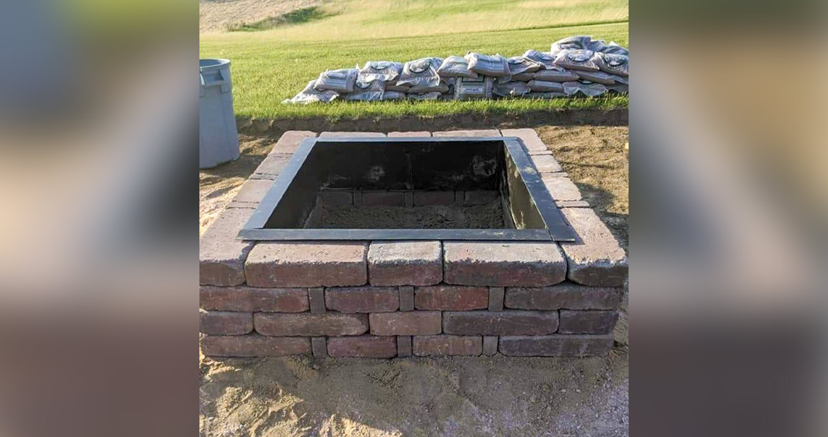 Fire Pit with a View - Project by Mike at Menards®