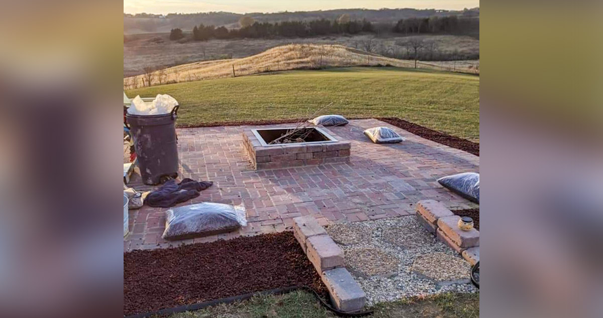 Fire Pit with a View - Project by Mike at Menards®