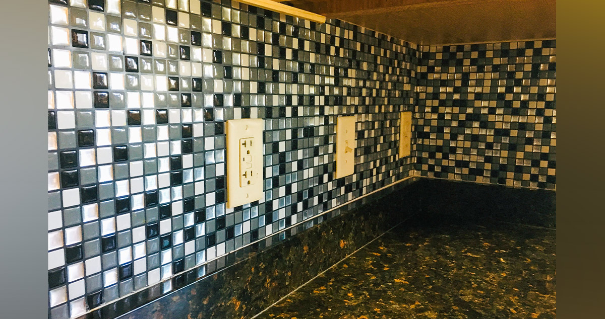 New Peel-and-Stick Kitchen Backsplash - Project by Arjun at Menards®