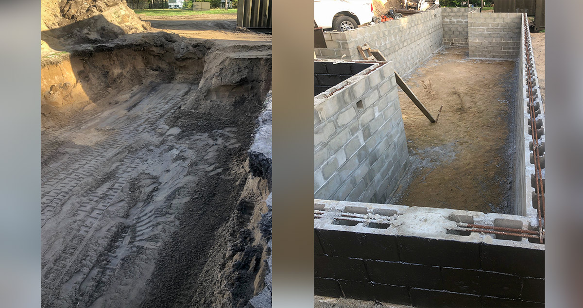 Container House Basement - Project by Chad at Menards®