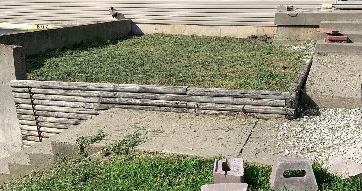 Replacement Block Wall - Project by Charlotte at Menards®