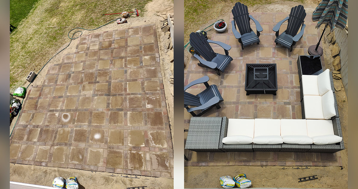 Lakefront Patio - Project by Bill at Menards®