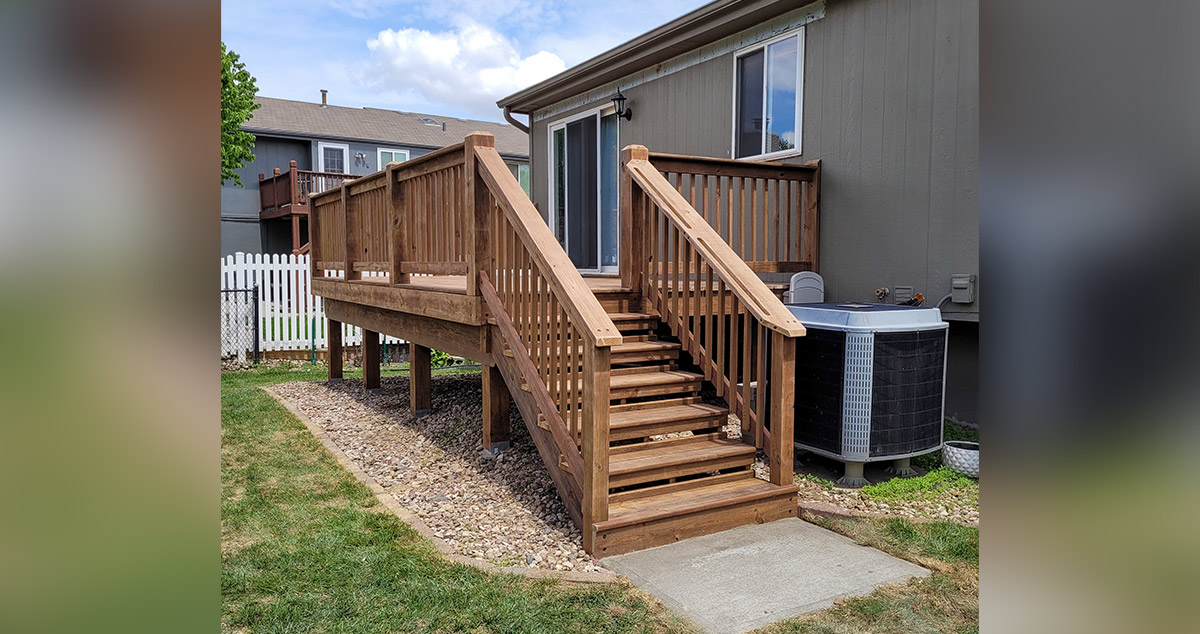Brand New CedarTone Deck - Project by Michael at Menards®