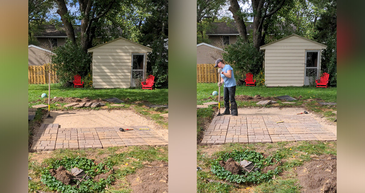 Perfect Paver Patio - Project by Maria at Menards®