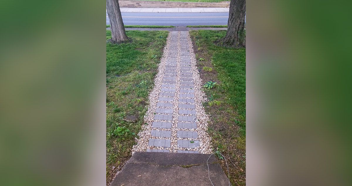 Walkway - Project by Samantha at Menards®