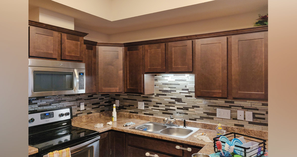 Kitchen Backsplash Installation - Project by Sanjeev at Menards®