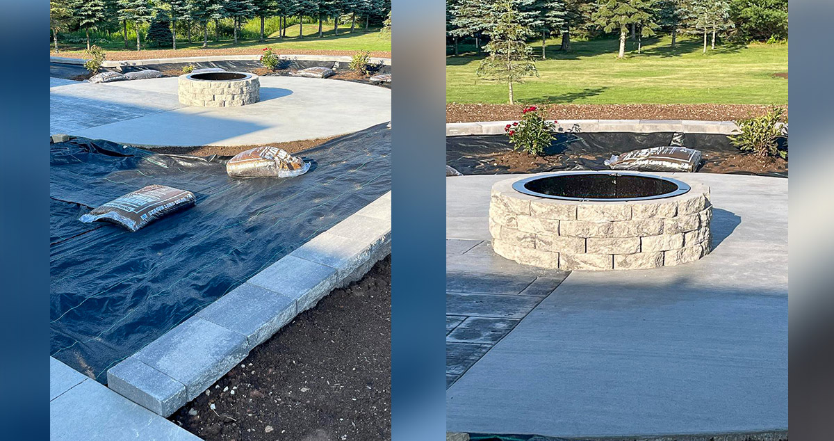 Block Patio & Landscaping - Project by Katie at Menards®