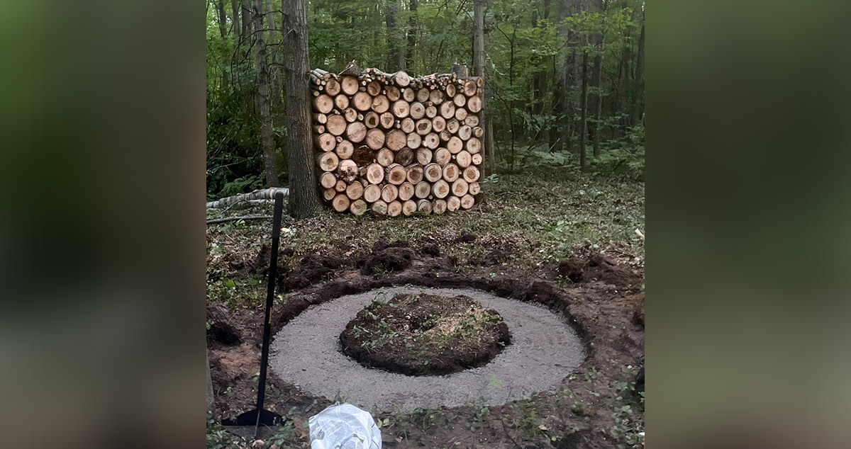 Extra-Large Fire Pit - Project by Zachery at Menards®