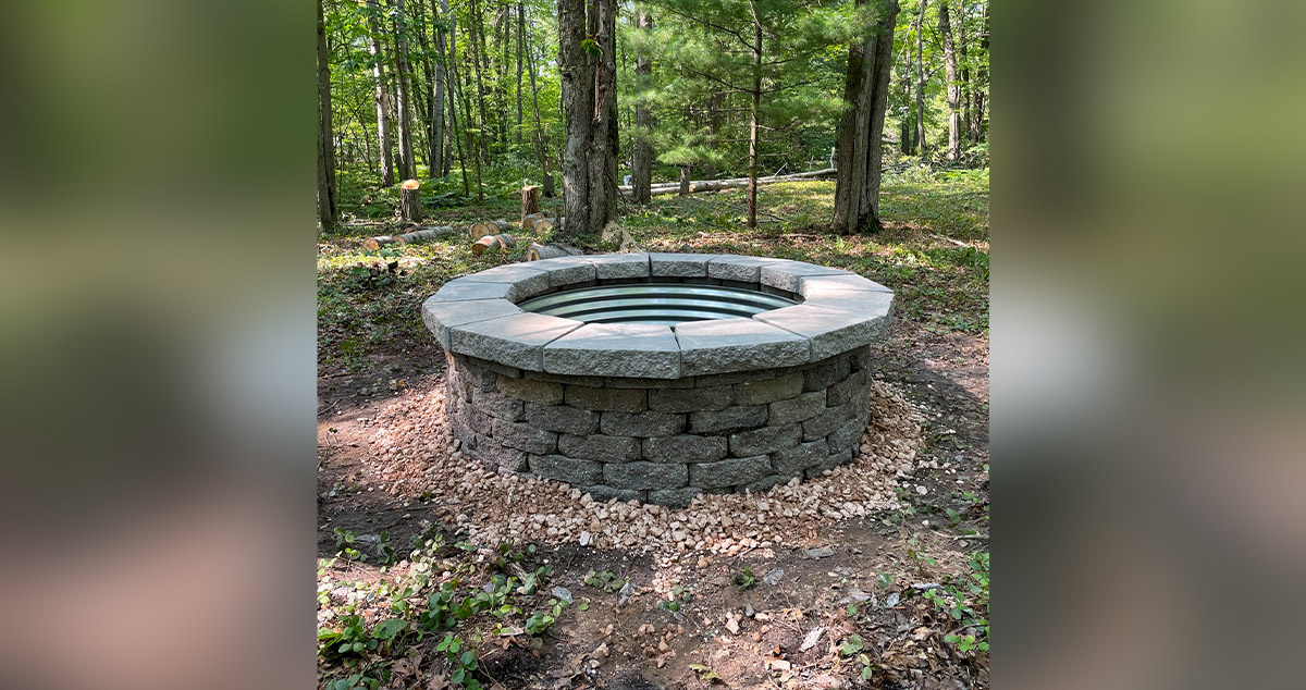 Extra-Large Fire Pit - Project by Zachery at Menards®