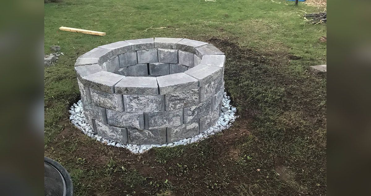 Family Fire Pit - Project by Brian at Menards®