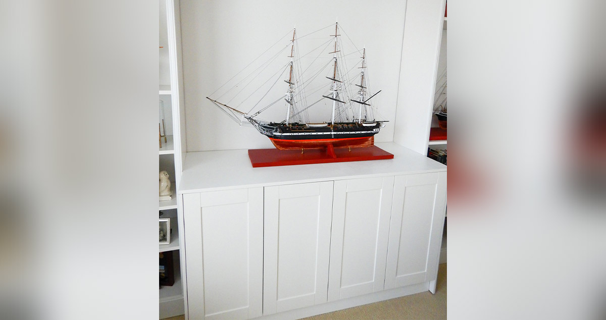 Model Ship Display Unit - Project by David at Menards®