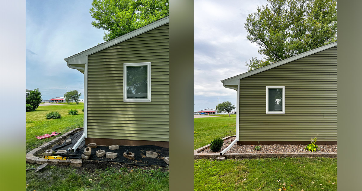 Sidewalk Landscaping - Project by Wesley at Menards®