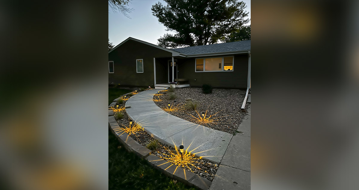 Sidewalk Landscaping - Project by Wesley at Menards®