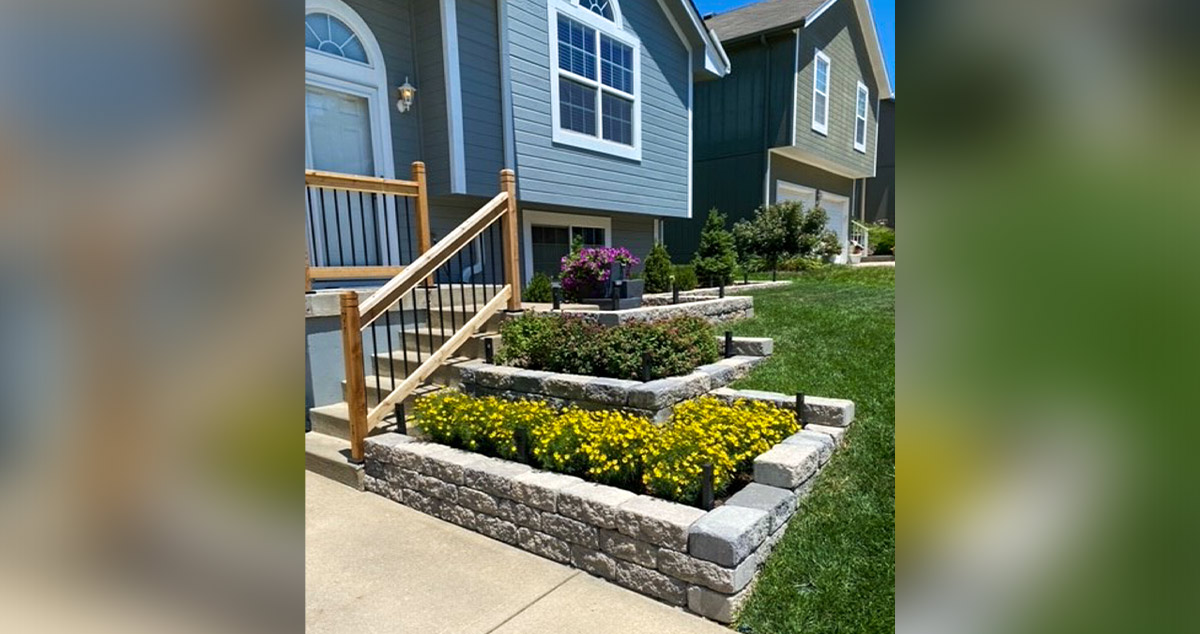 Block Landscaping Refresh - Project by Todd at Menards®