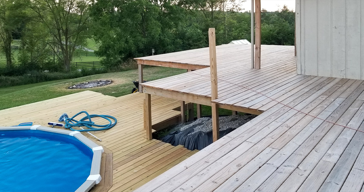 My Big Deck - Project by Aimee at Menards®