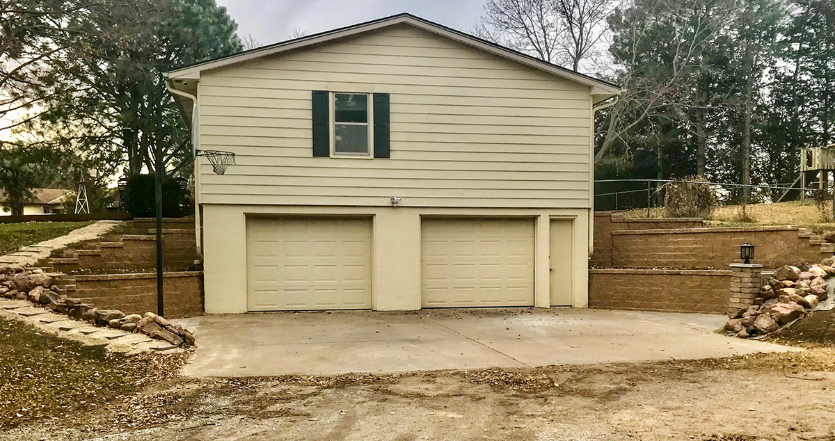 Upgraded Retaining Walls - Project by Kenneth at Menards®