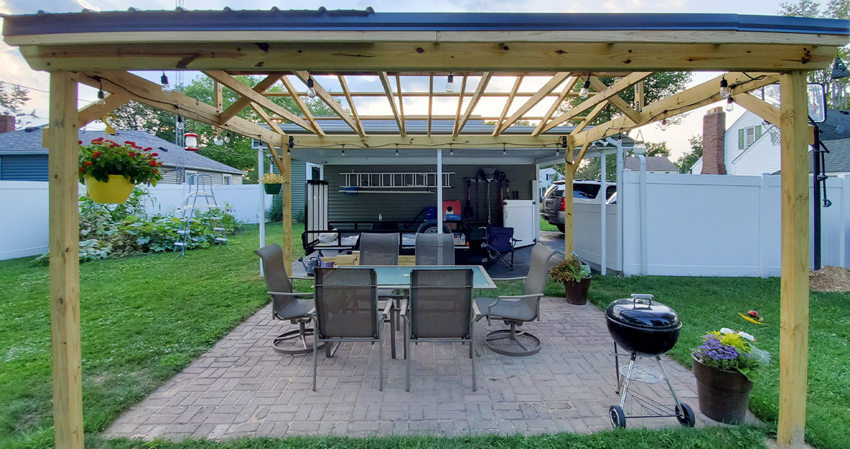 Permanent Pavilion - Project by David at Menards®