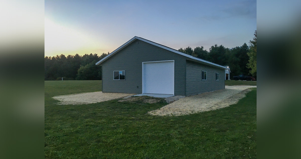 Detached Garage Build - Project by Brad at Menards®