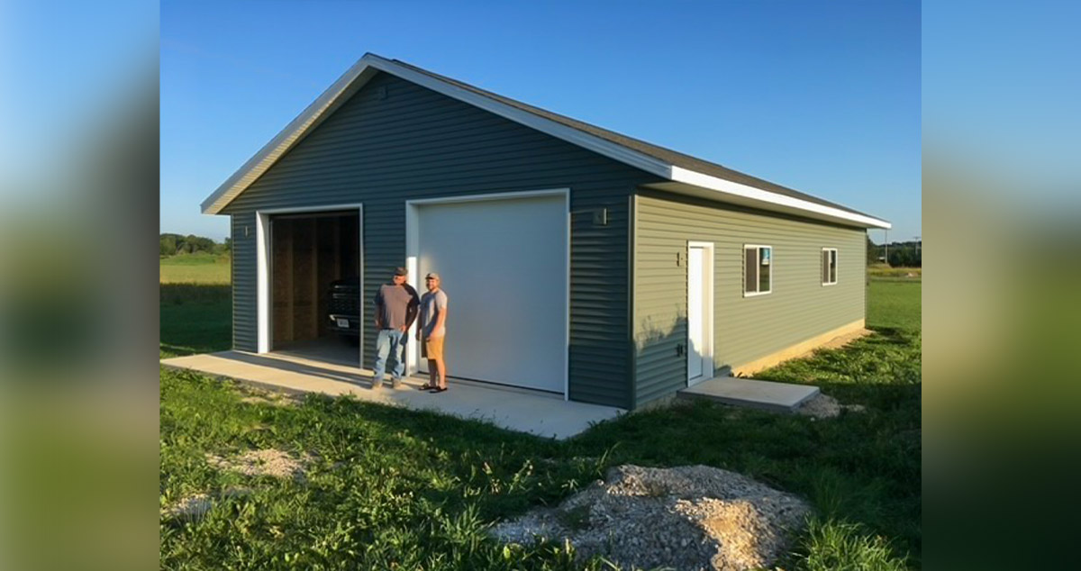 Detached Garage Build - Project by Brad at Menards®
