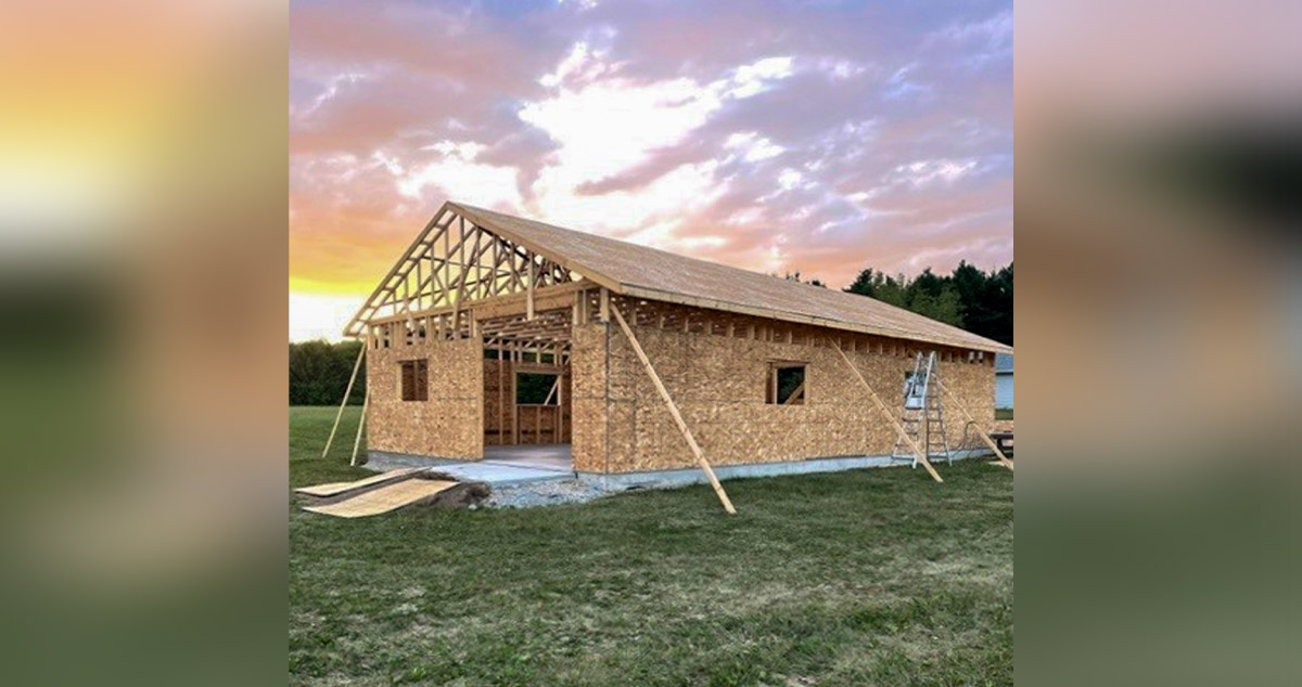 Detached Garage Build - Project by Brad at Menards®