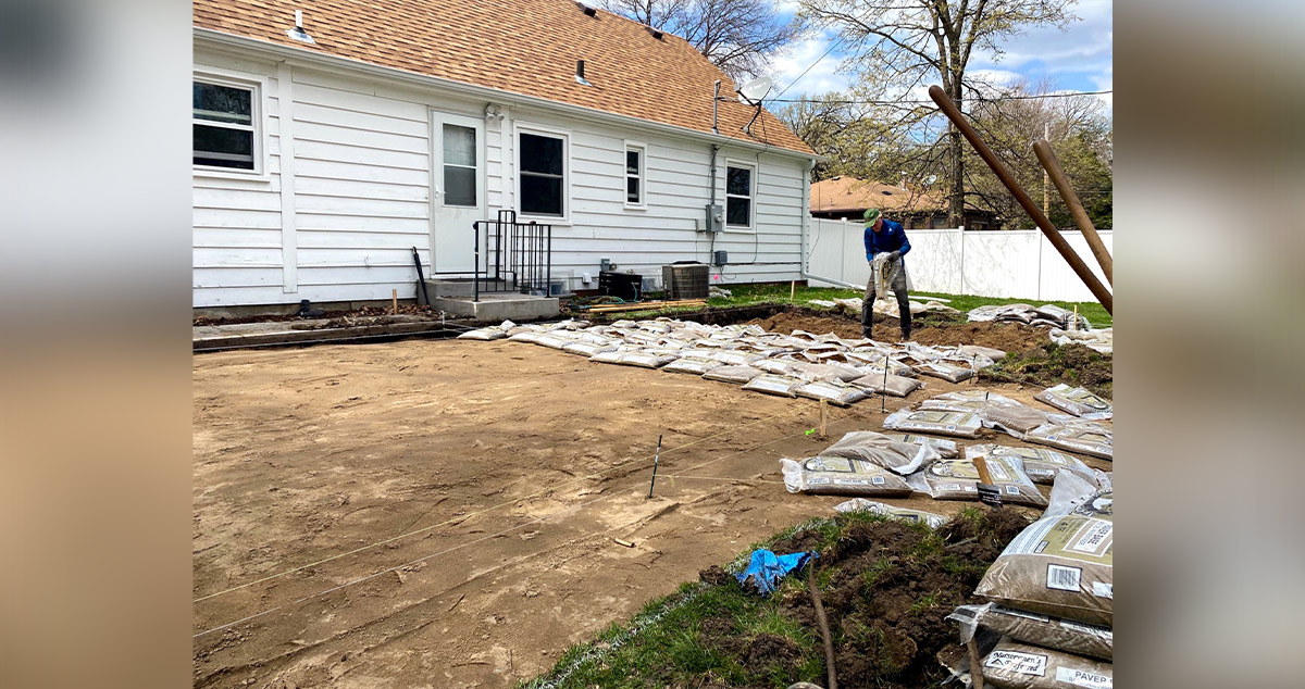 Backyard Multi-Use Patio - Project by Connor at Menards®