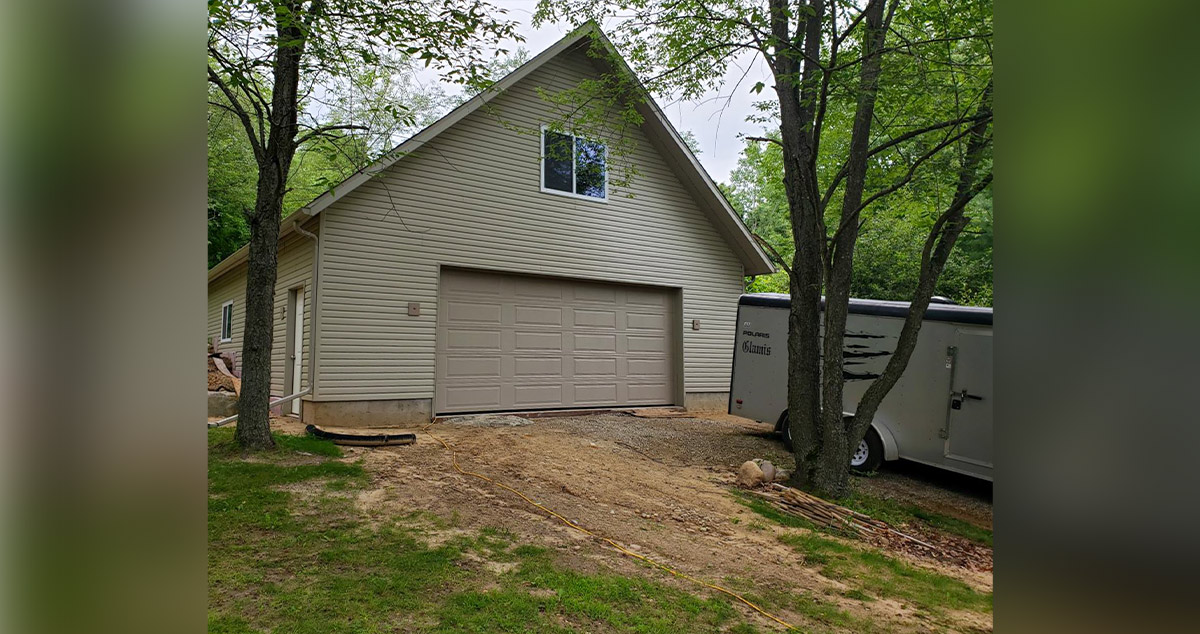Large Detached Garage - Project by Mark at Menards®