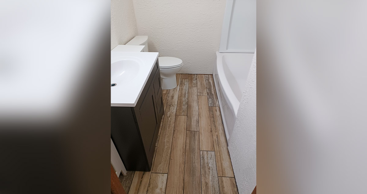 Entire Bathroom Redo - Project by Joy at Menards®