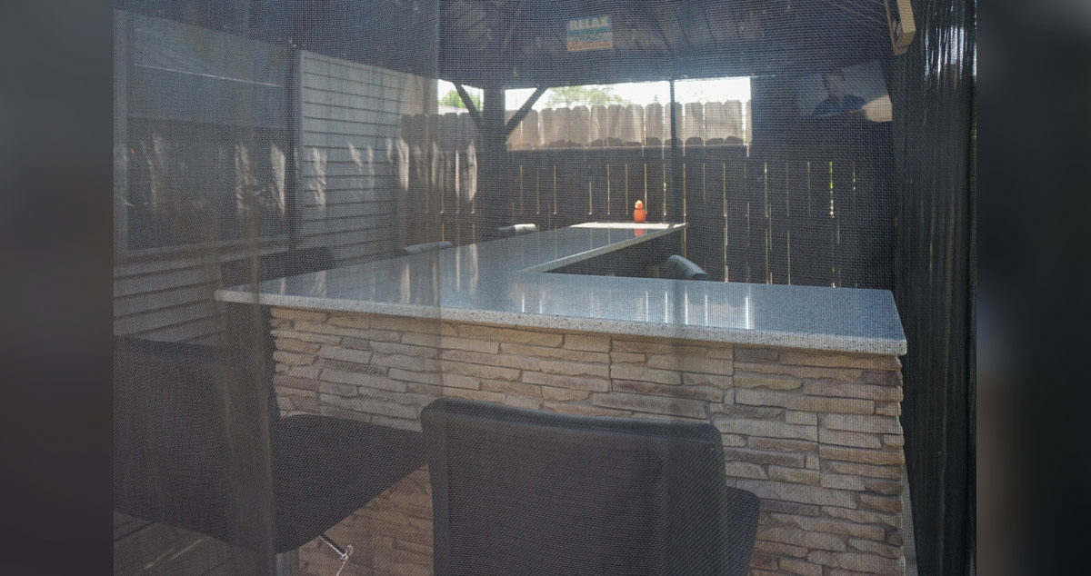 Backyard Bar - Project by Dan at Menards®