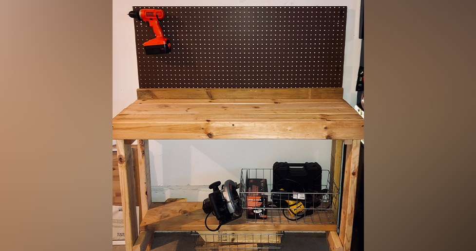 Work Bench - Project by Kaylee at Menards®