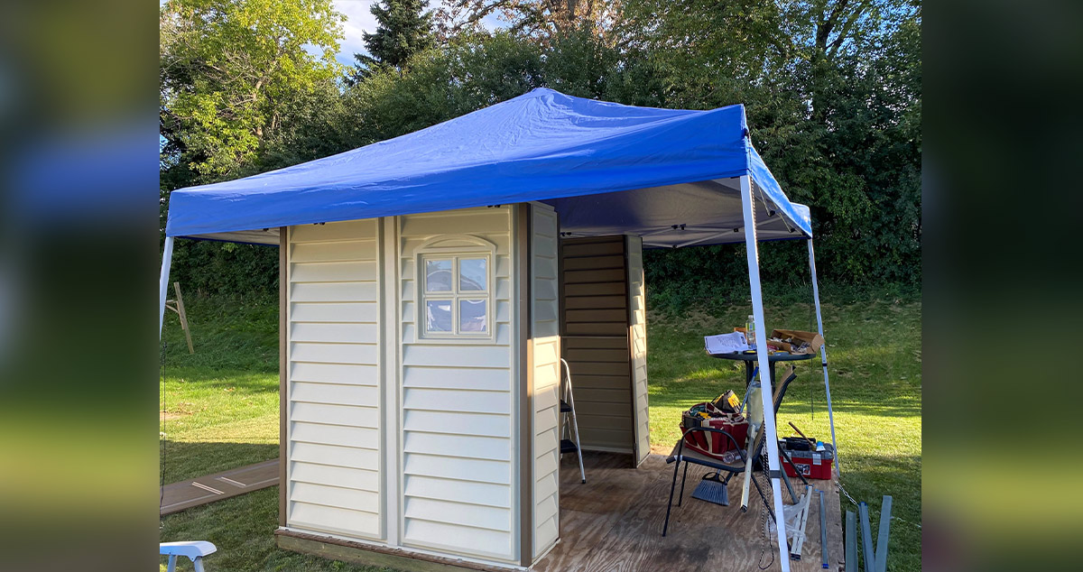 Small Yard Shed - Project by Jayne at Menards®