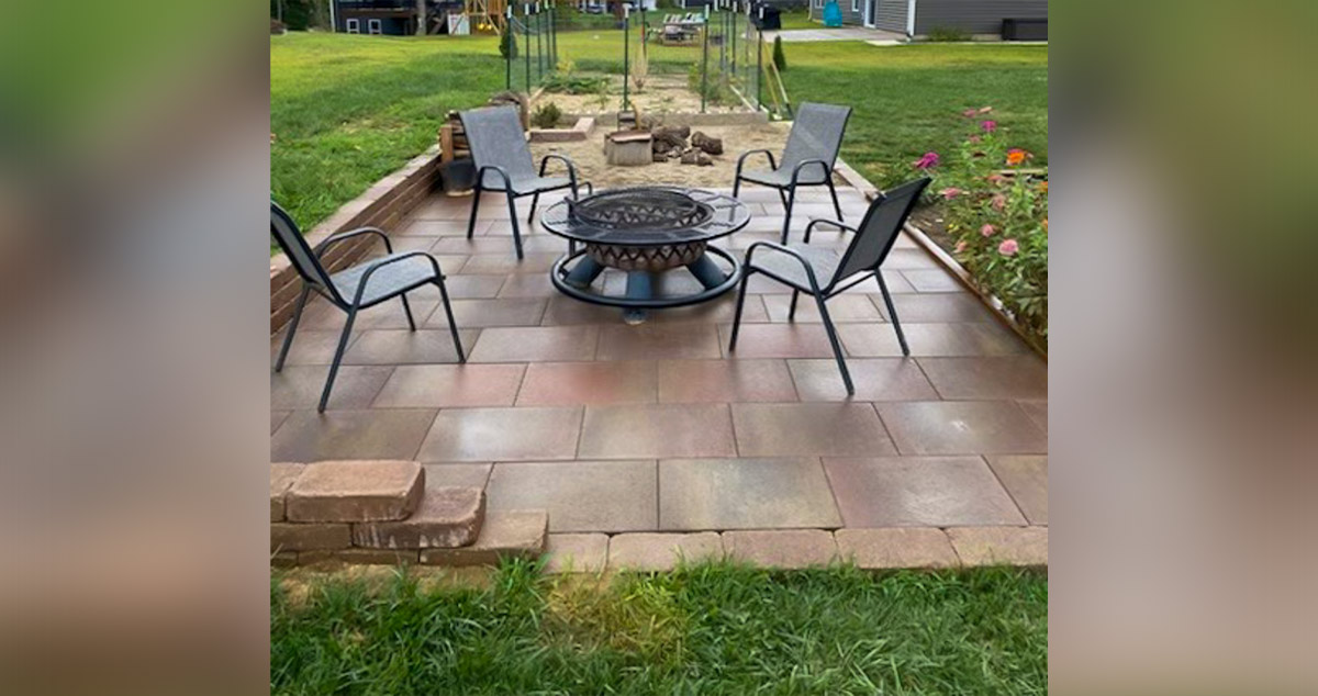 Paver Patio & Retaining Wall - Project by Josh at Menards®