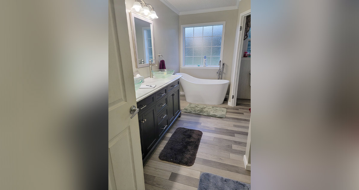 Mobile Home Master Bathroom Layout