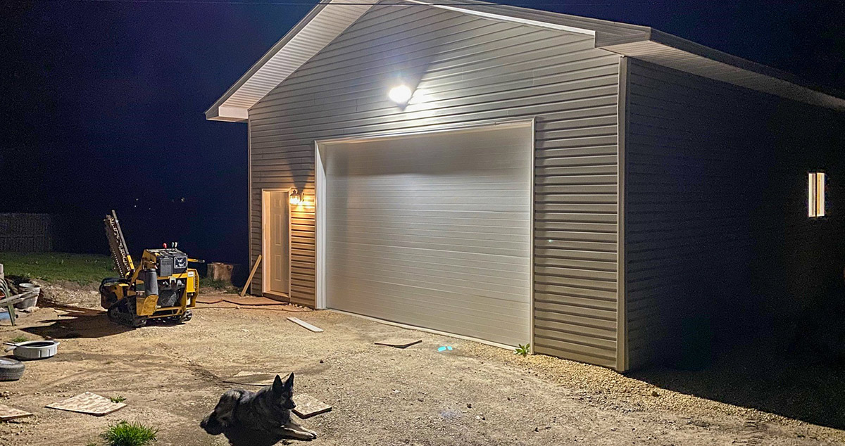 Detached Garage from Menards® - Project by Michael at Menards®