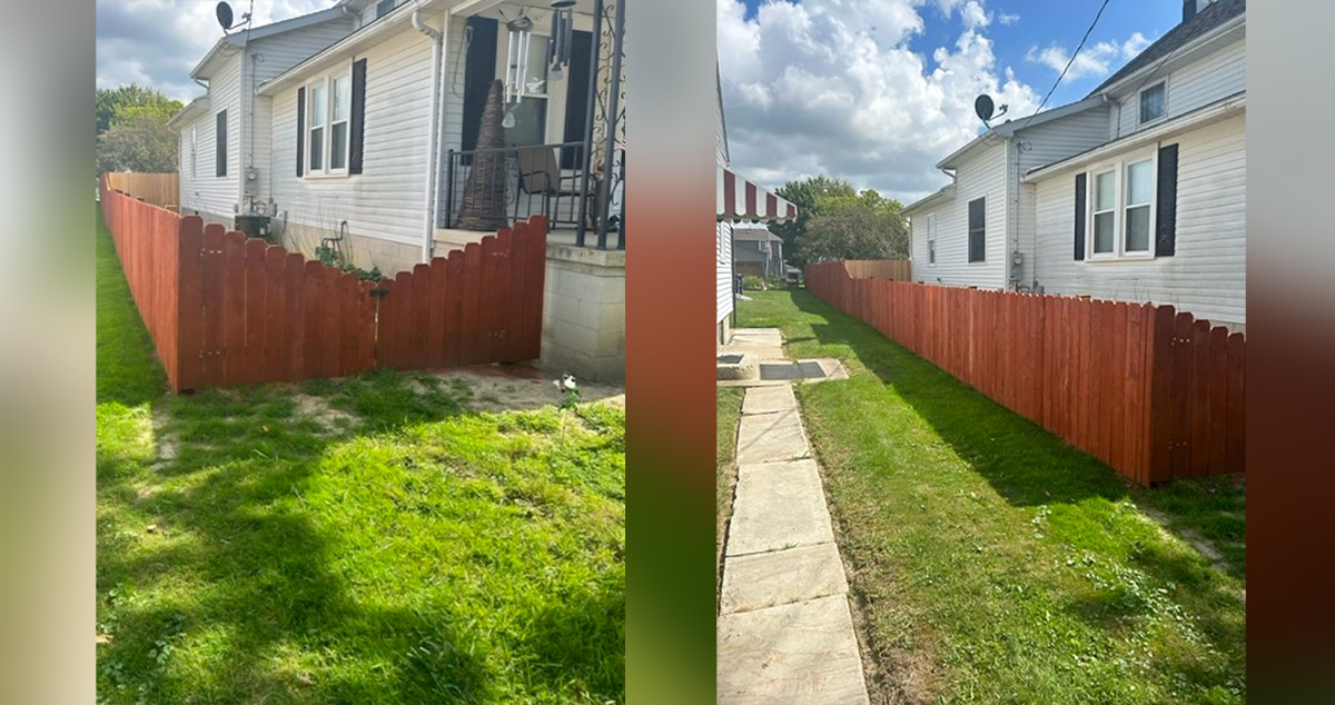 Back Fence - Project by Raymond at Menards®