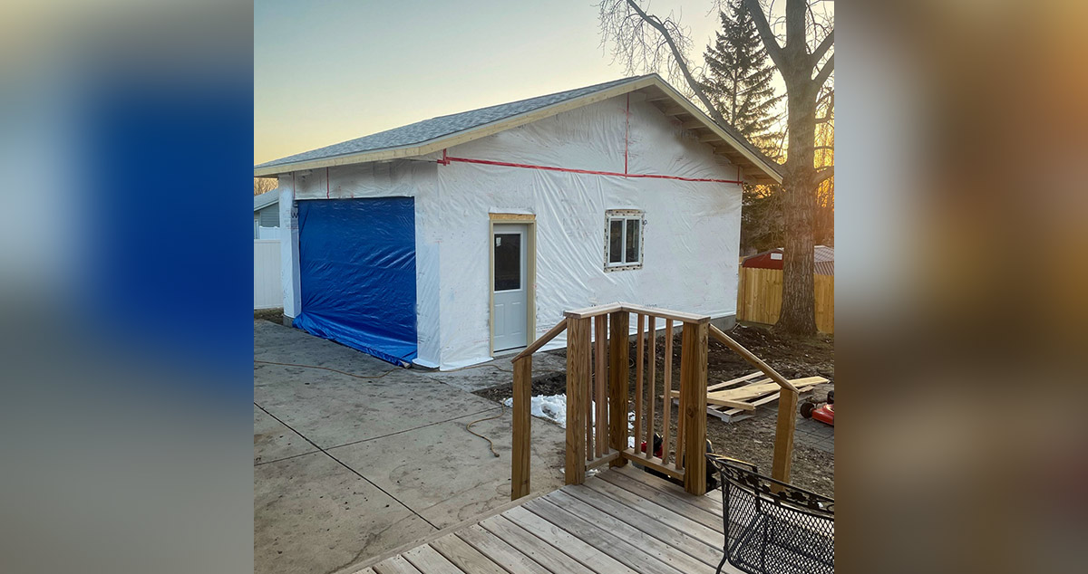 My Detached Garage - Project by Andy at Menards®