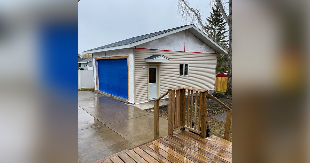 My Detached Garage - Project by Andy at Menards®