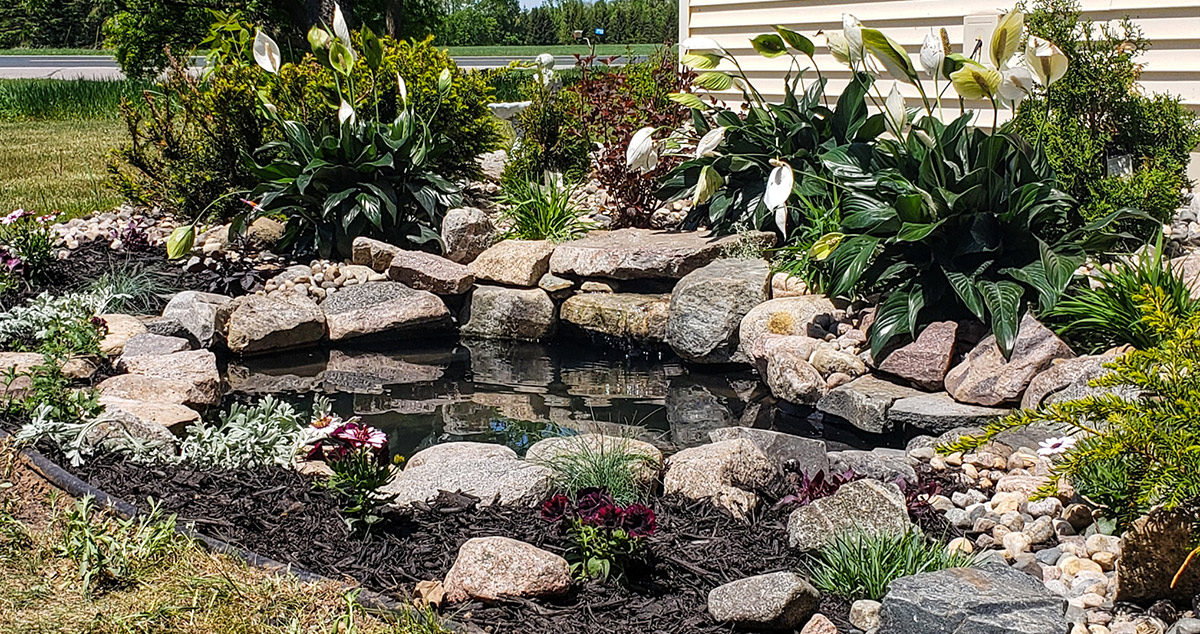 Preformed Pond Garden - Project by Angela at Menards®