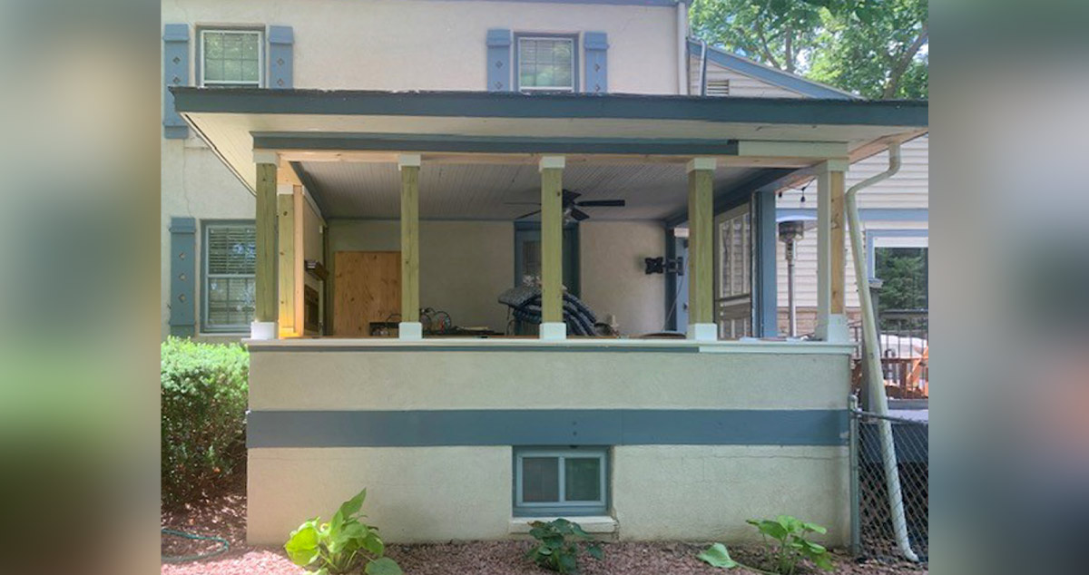 Screened-In Porch Makeover - Project by Summer at Menards®