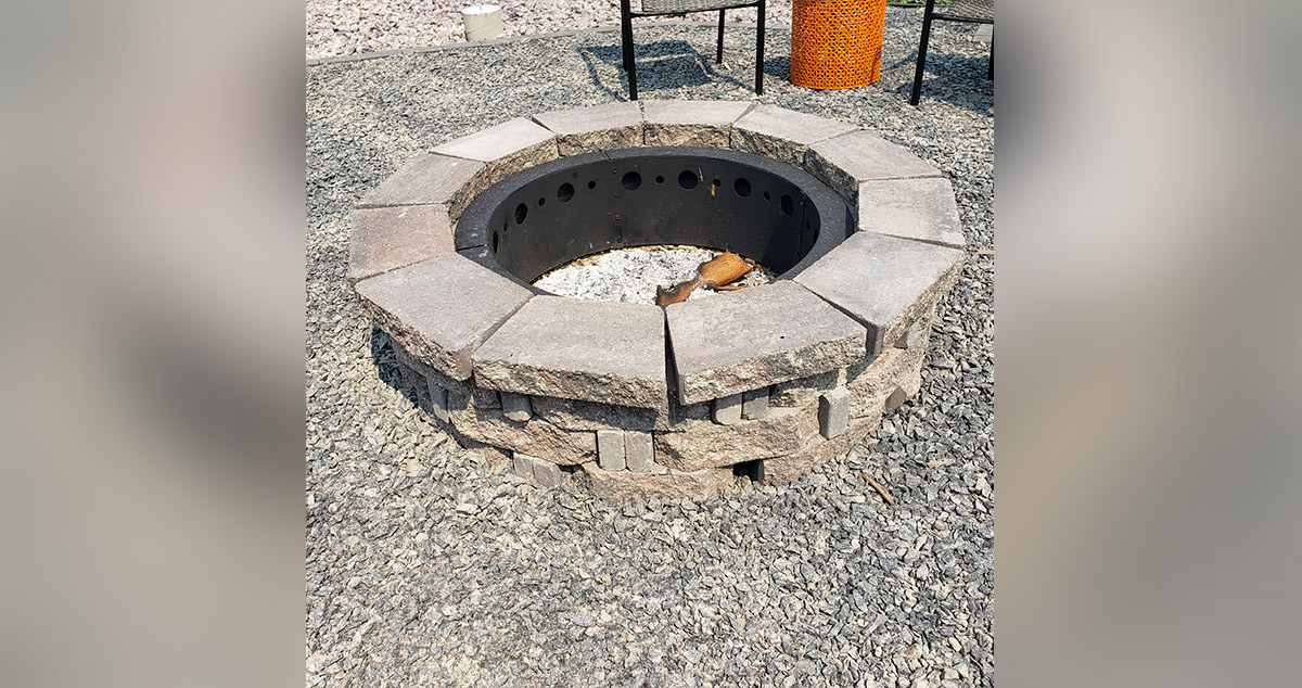 Centerpiece Fire Pit - Project by Mitchell at Menards®