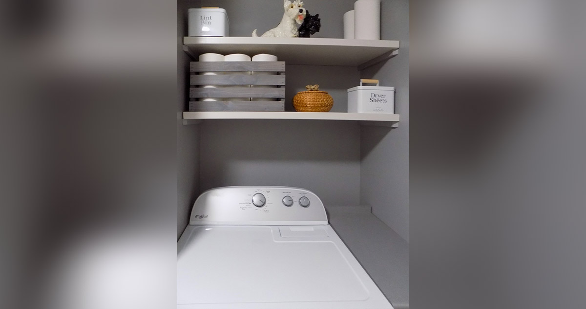 Laundry Room Upgrade - Project by Barbara at Menards®