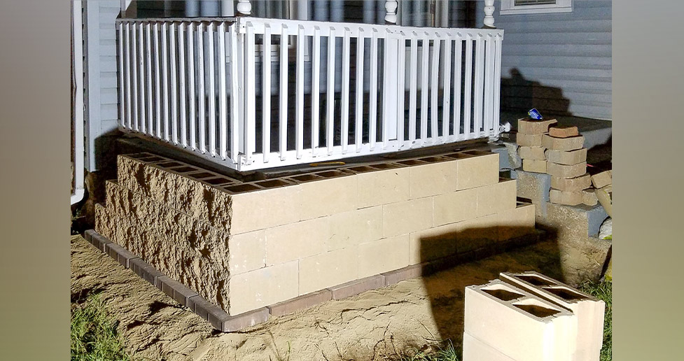 Front Porch Remodel - Project by Xenia at Menards®