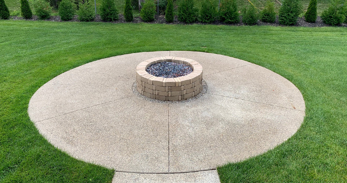 Natural Gas Fire Pit - Project by George at Menards®