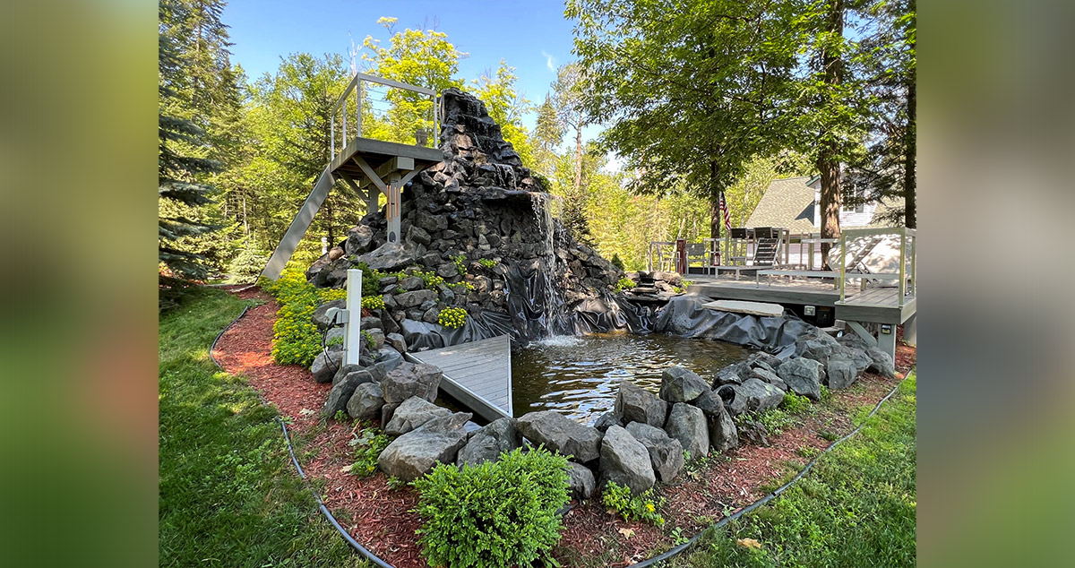 Large Waterfall - Project by Jeff at Menards®