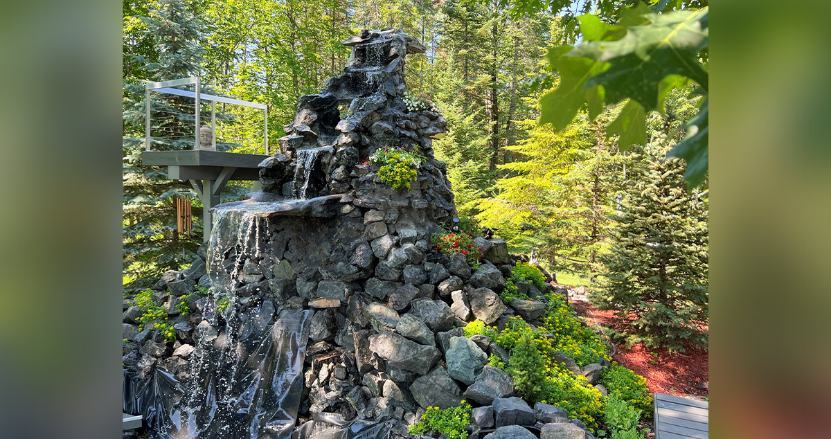 Large Waterfall - Project by Jeff at Menards®