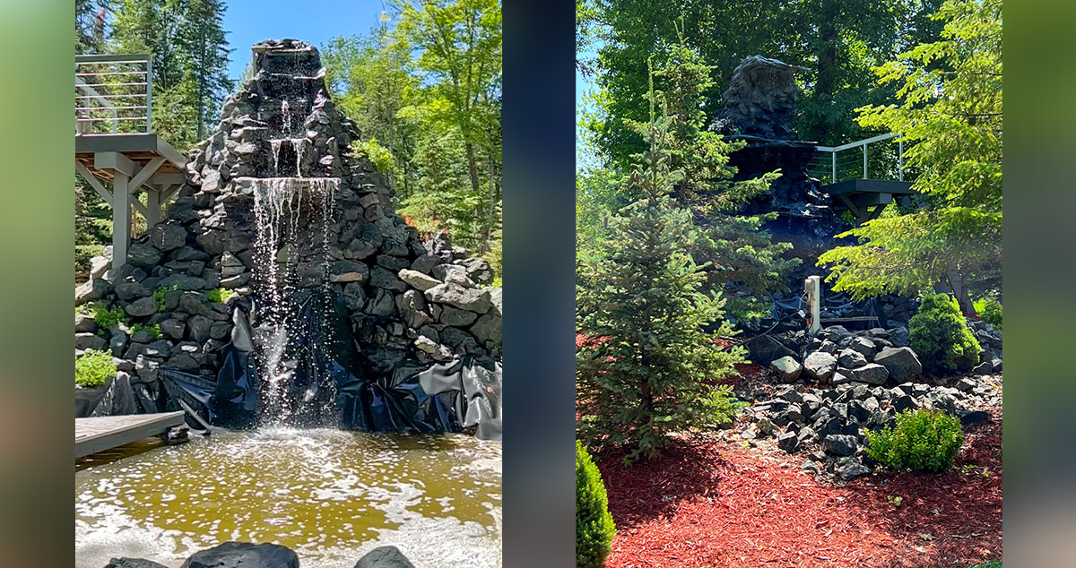Large Waterfall - Project by Jeff at Menards®