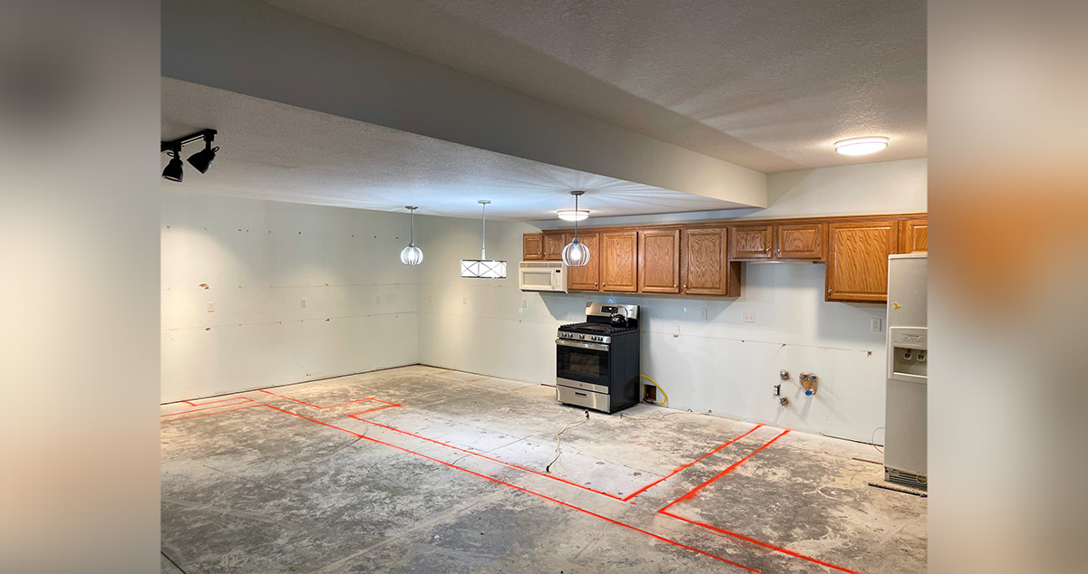 Basement Kitchen - Project by Brian at Menards®