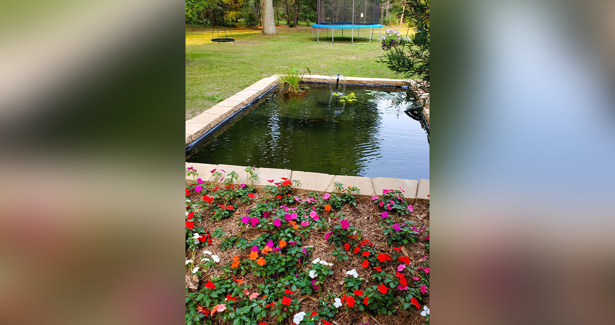 Backyard Fish Pond - Project by Joe at Menards®